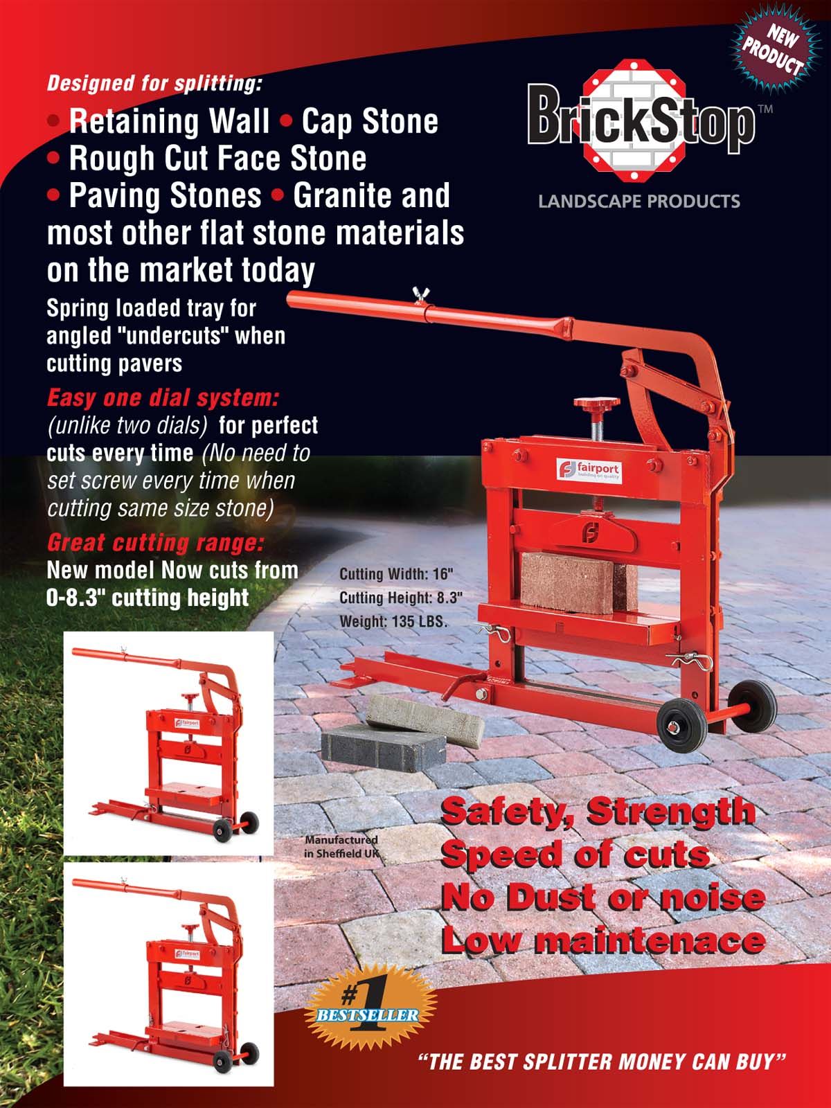 BLOCK, PAVER + STONE SPLITTERS - Brickstop